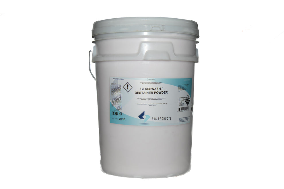 Machine Glasswash/Destainer Powder – RJS Products